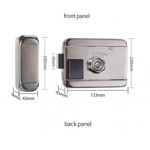 Buy Smart Rim Lock With Touch | توصيل Taw9eel.com