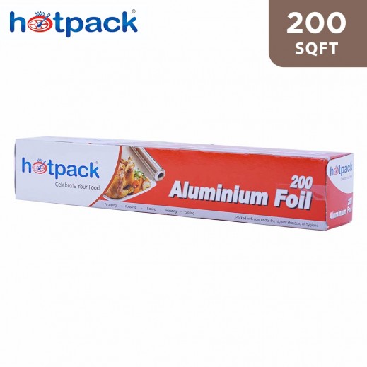 اشتري Hotpack Aluminium Foil 200 Sq. Ft. | توصيل Taw9eel.com