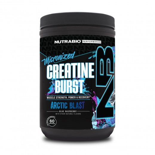 اشتري Creatine Burst Micronized Creatine Monohydrate Powder By NutraBio ...