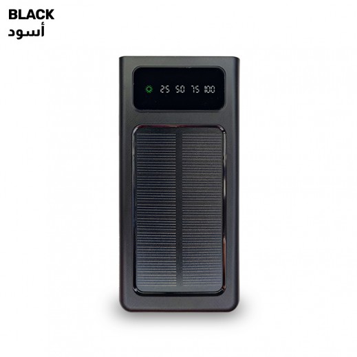 Fengqi 30000mAh 4-in-1 Solar Power Bank (Type-C / Micro-USB / Lightning ...
